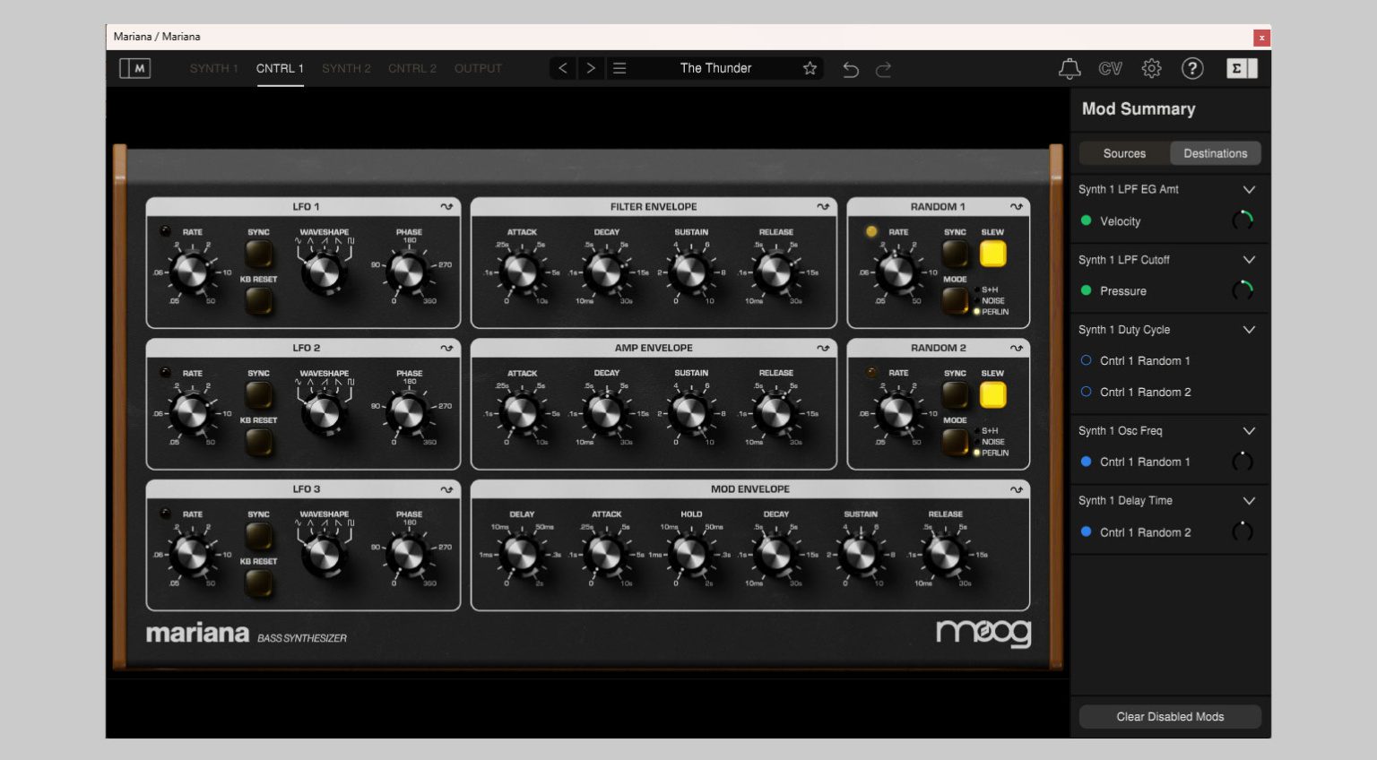 Moog Mariana Bass Synthesizer - Monster tones with 40 % off!