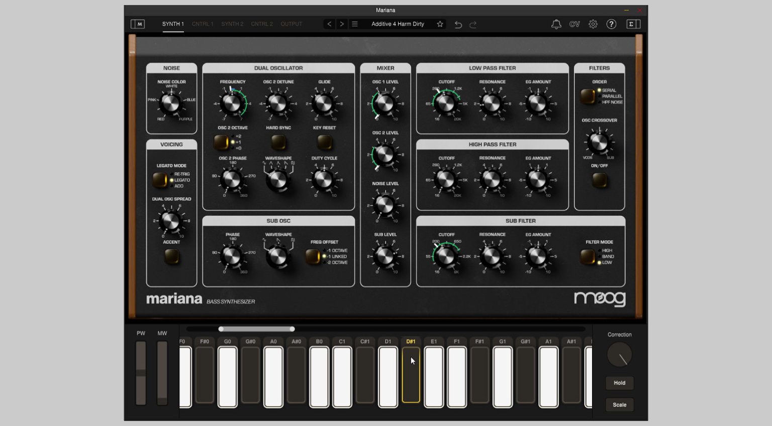 Moog Mariana Bass Synthesizer - Monster tones with 40 % off!