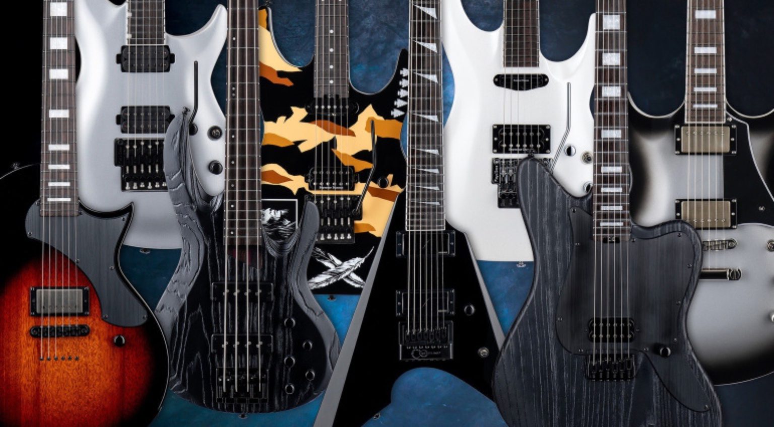 ESP LTD 2024 models including Bill Kelliher Royal Shiva - gearnews.com