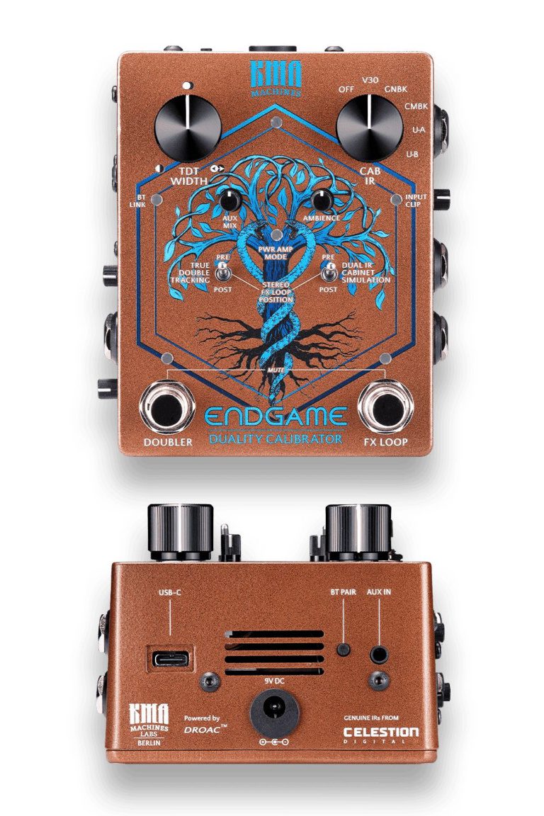 KMA Machines Endgame -Dual Cab/PowerAmp Sim, Doubler & more - gearnews.com