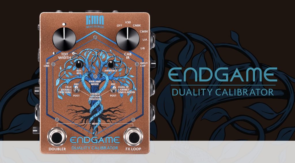 KMA Machines Endgame -Dual Cab/PowerAmp Sim, Doubler & more - gearnews.com