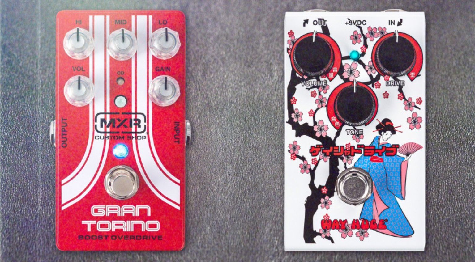 MXR Gran Torino Boost Overdrive & Way Huge Geisha Drive - gearnews.com