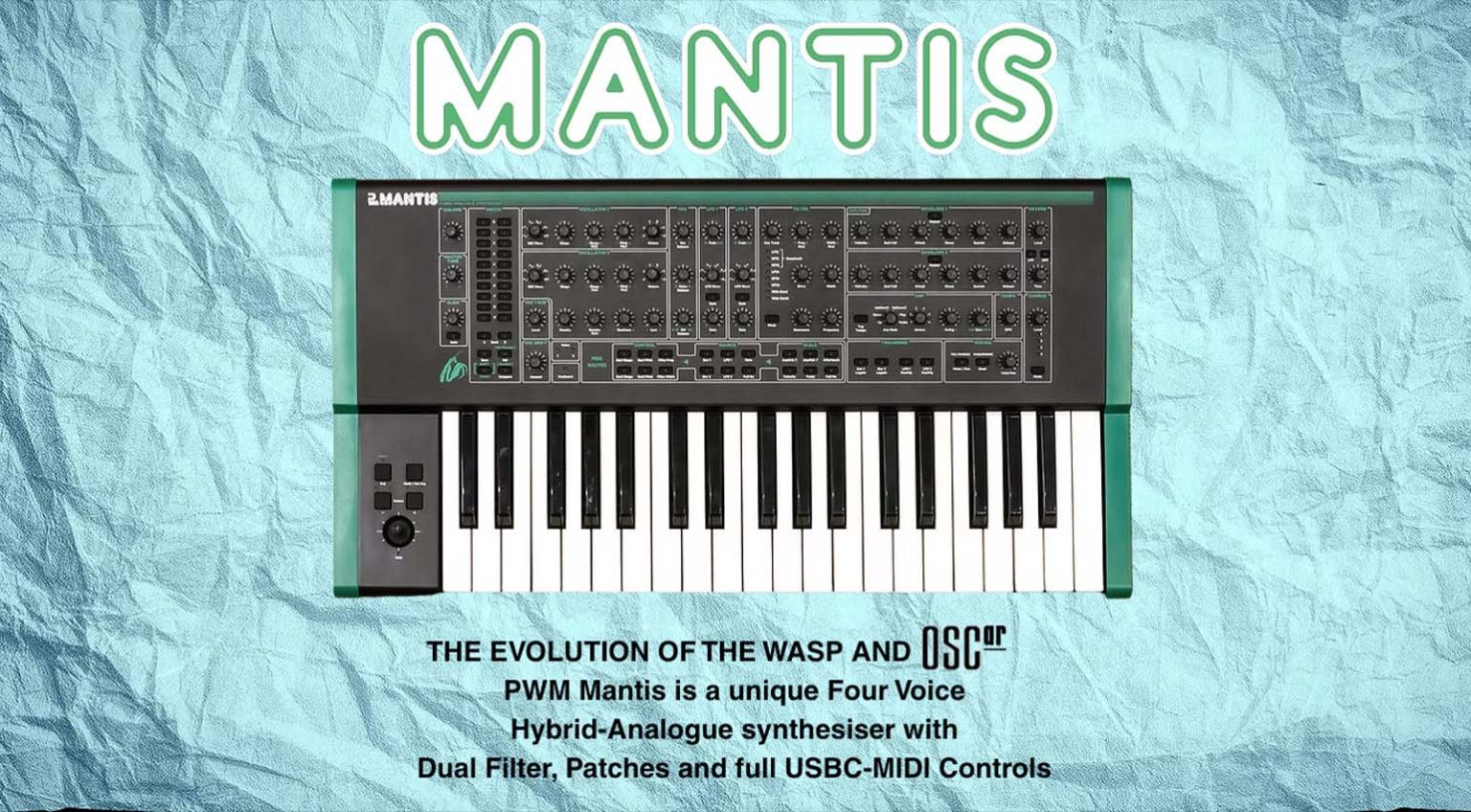 PWM Mantis V2 Update Adds Original OSCar Wavetables!