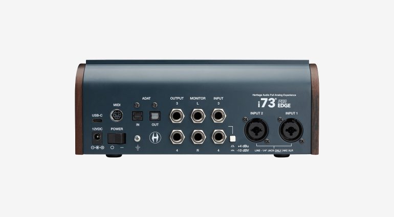 Heritage Audio i73 Pro Series Audio Interfaces Now on Sale!