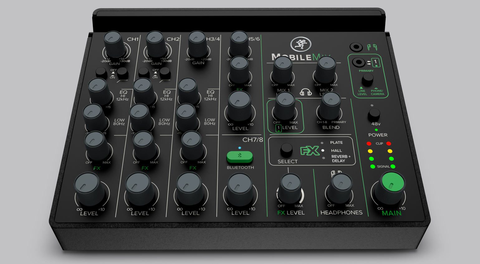 Mackie DLZ-XS, MainStream, MobileMix, ProFXv3+, and ShowBox