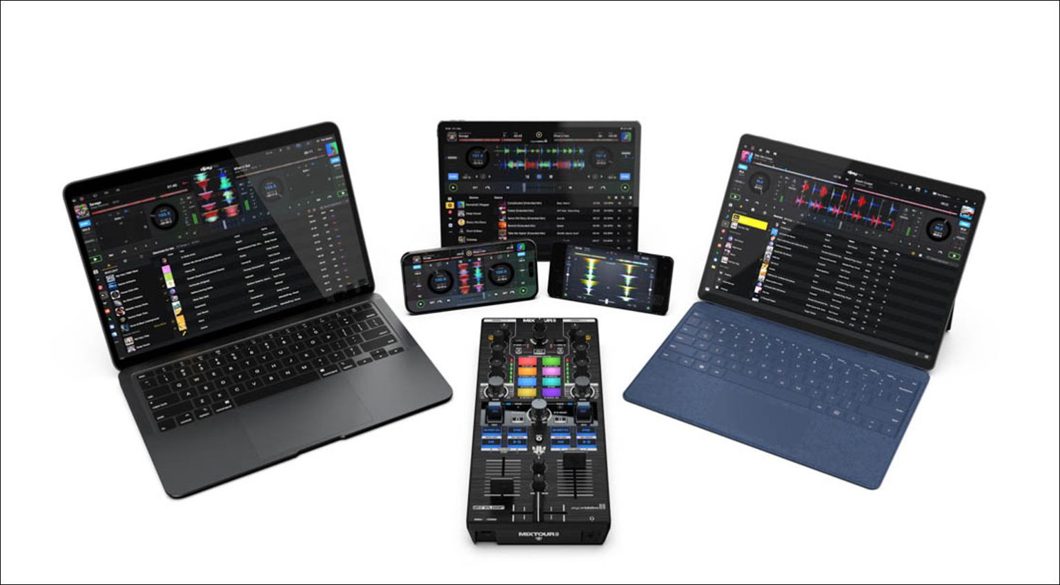 Reloop Mixtour Pro: A new 4-deck djay Pro controller - gearnews.com Reloop Mixtour Pro: A new 4-deck djay Pro controller - gearnews.com