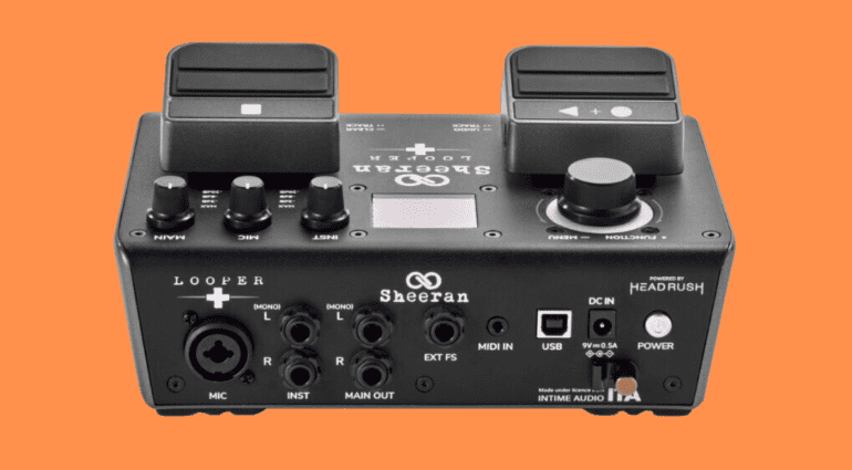 Ed Sheeran Looper Pedals in collaboration with HeadRush