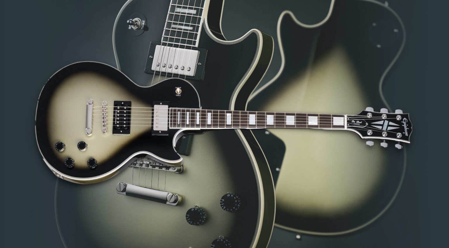 Epiphone Adam Jones 1979 Les Paul Custom with correct headstock ...