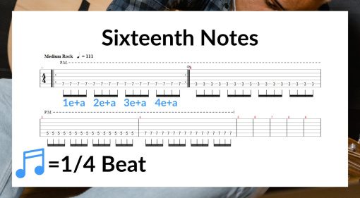 Rhythm Explained: 1/4s and 1/16ths, How Do They Sound?