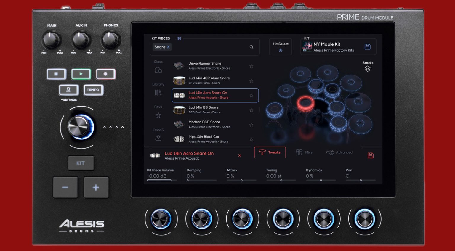 Alesis Strata Prime e-Drum Kit: Layer Deep in New Features! - gearnews.com