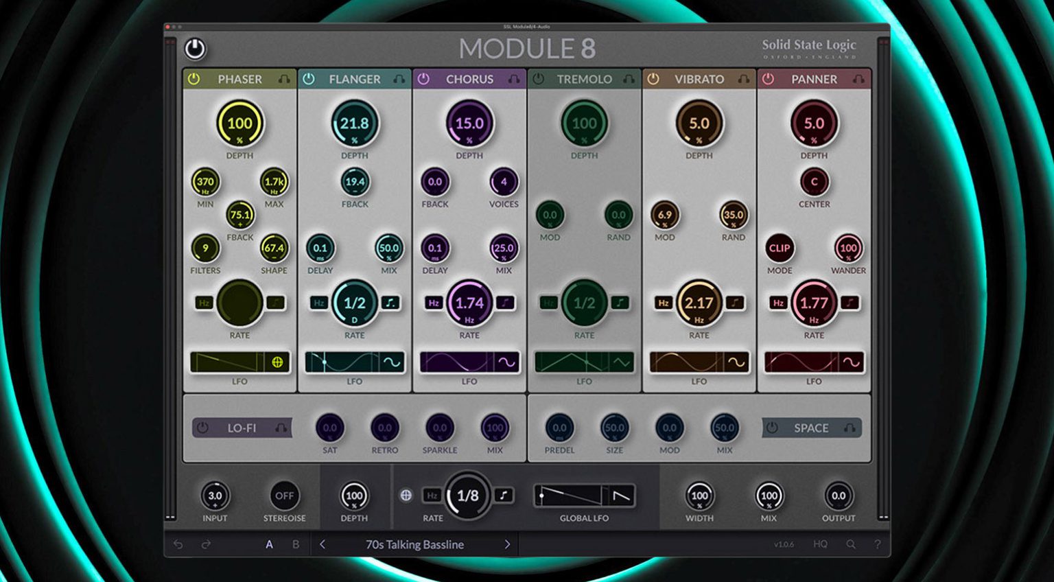 SSL Module8 is a Complete Modulation Effects Station - gearnews.com