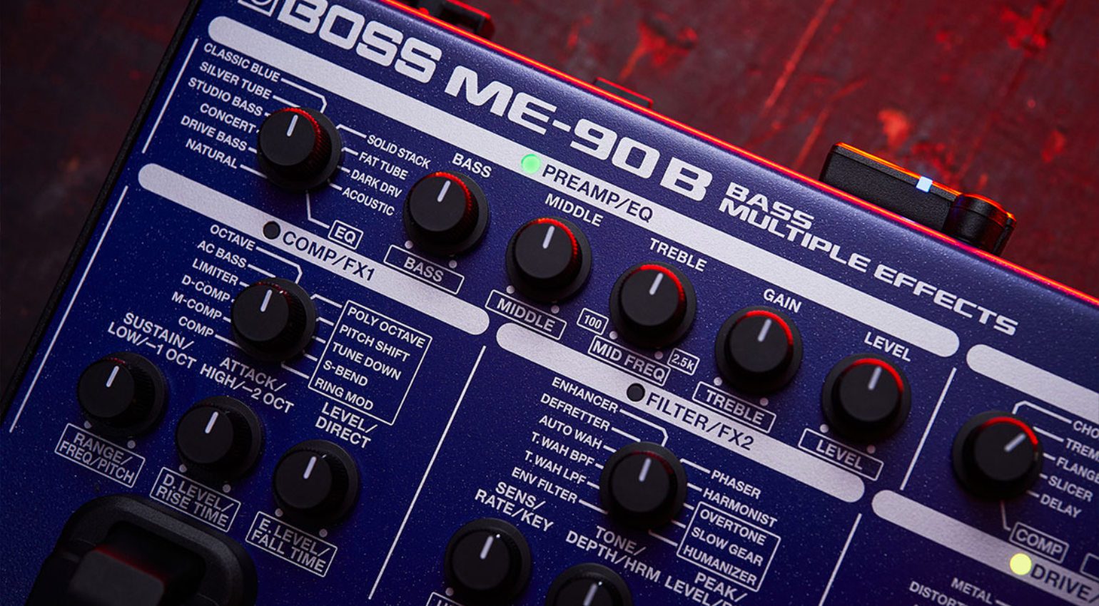 Boss ME-90B and Katana-500 Bass Head: Bass like a boss - gearnews.com