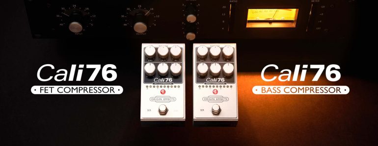 Origin Effects Cali76 V2: FET Compressor and Bass Compressor - gearnews.com