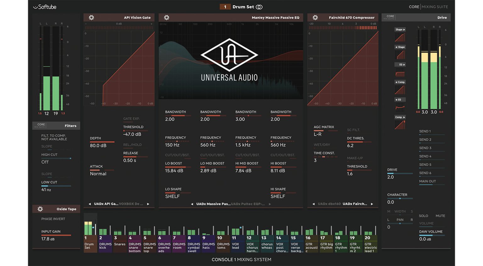 Softube Console 1 Channel Mk III & Fader Mk III Update Adds Plugin ...