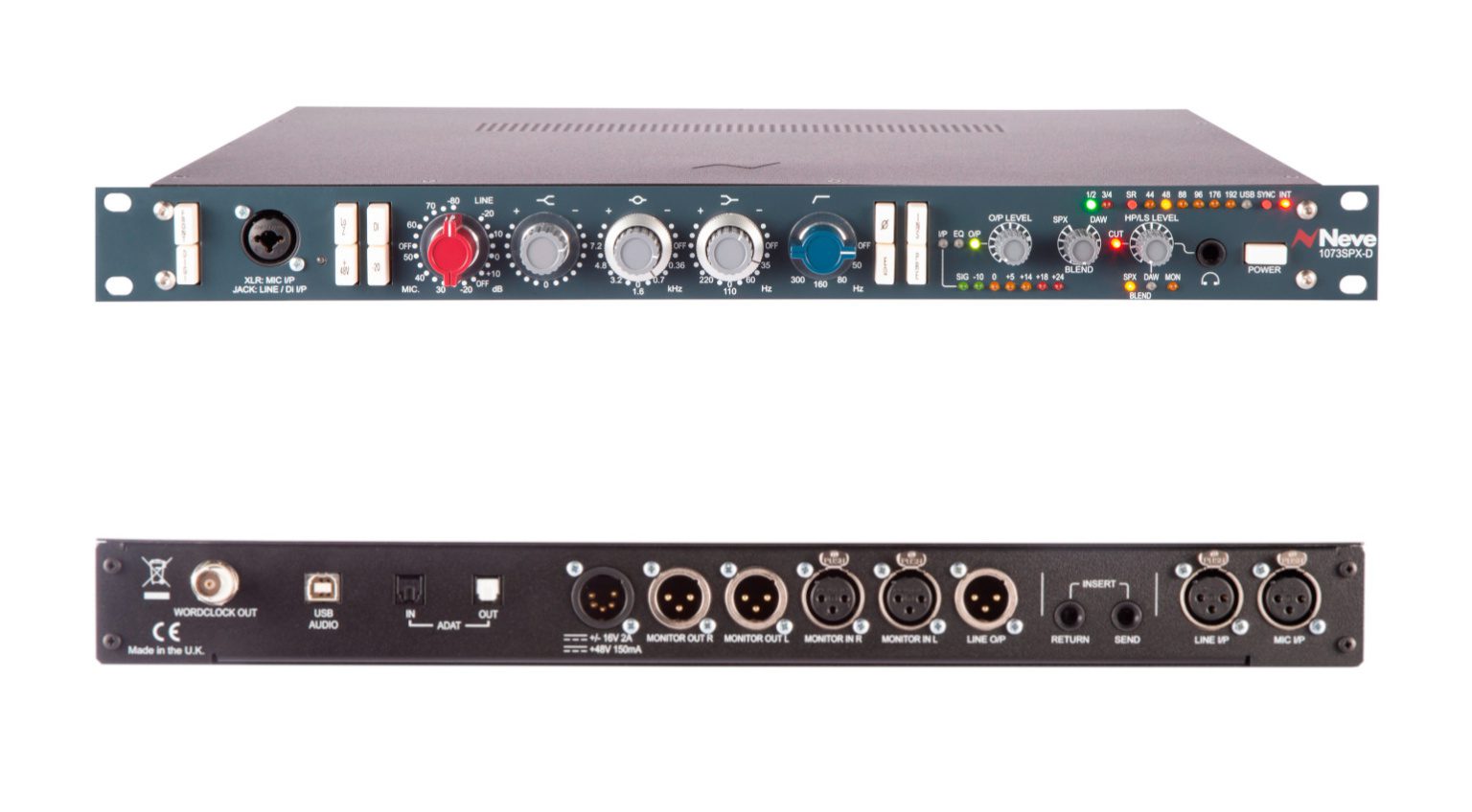 AMS Neve 1073SPX-D: The Iconic Mic Pre is now Plug-and-Play