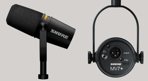 Shure MV7+ has new DSP features for even better performance