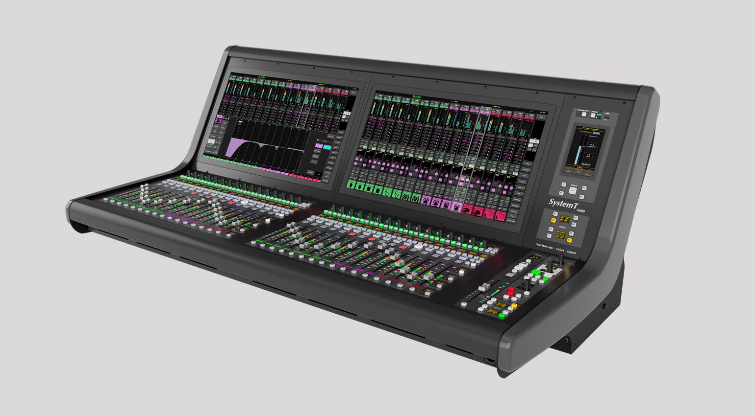 SSL S400: New Solid State Logic System T Console - gearnews.com