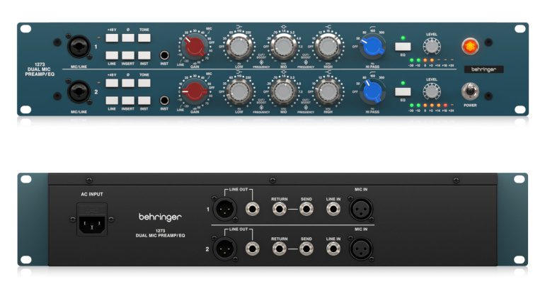 Behringer 1273: Now, Everyone can own the world-famous Mic Pre ...