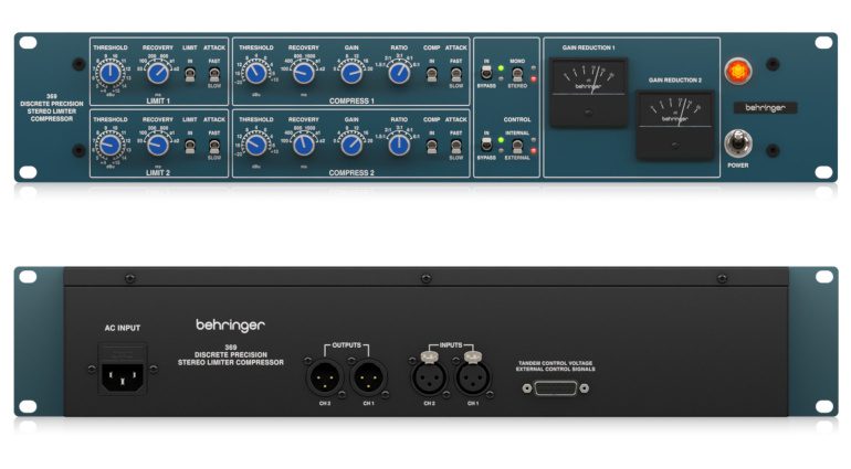 Behringer 369: A famous Neve Bus Compressor on a Budget?