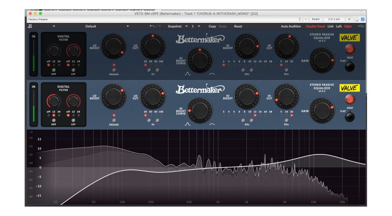 Bettermaker VSPE: A Stereo Pultec EQ with Digital Control - gearnews.com
