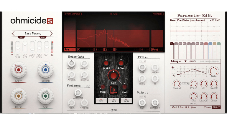 OhmForce Ohmicide[S]: A Monster Distortion Plugin Upgraded
