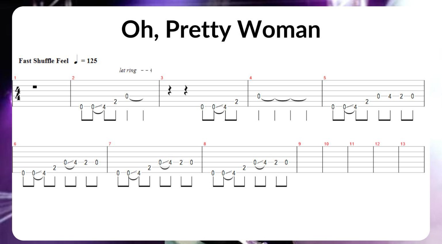 Intermediate Guitar Riffs: Take your playing to the next level