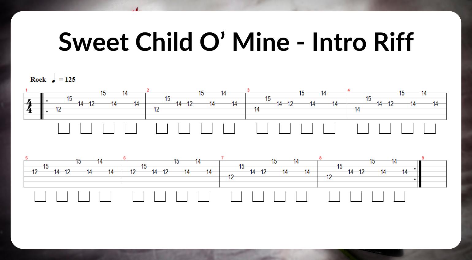 Play Like Slash: “Sweet Child O’ Mine” Guitar Tutorial - gearnews.com