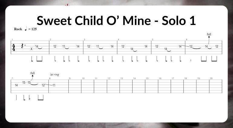 Play Like Slash: “Sweet Child O’ Mine” Guitar Tutorial - gearnews.com
