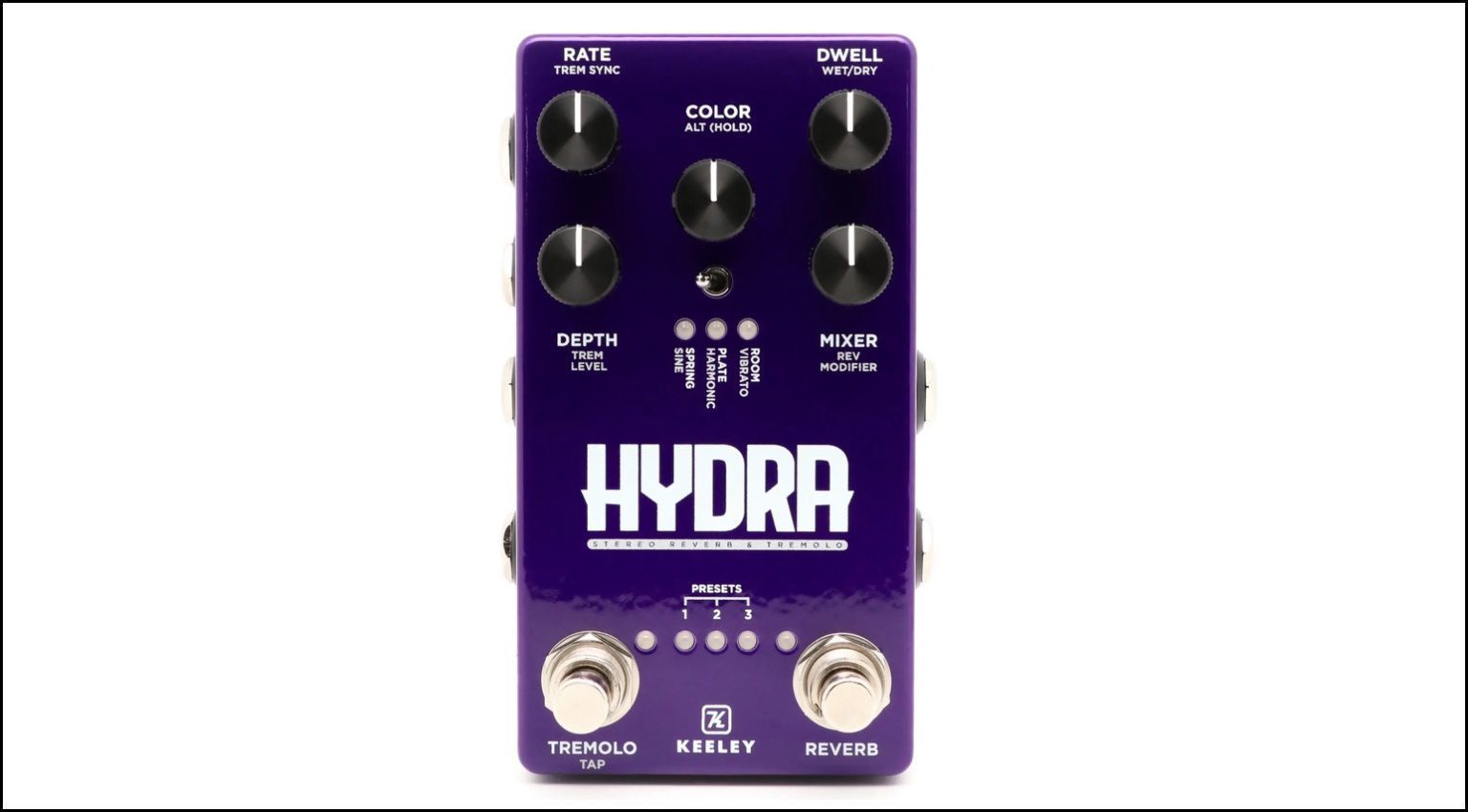 Keeley Halo, Hydra & Eccos 2k24 Purple Limited Editions - gearnews.com