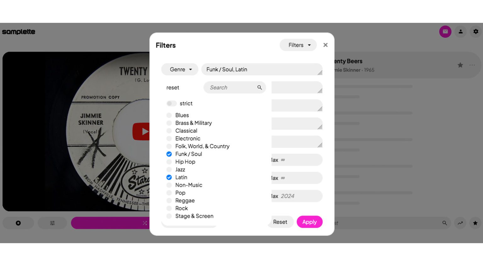 Samplette shows you the best samples and sounds on YouTube - gearnews.com