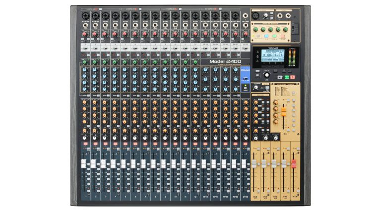 Tascam Model 2400: The new Flagship Mixer/Multitrack Recorder - gearnews.com