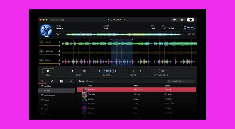 Algoriddim Neural Mix Pro 2: Is it the best stem preparation software ...