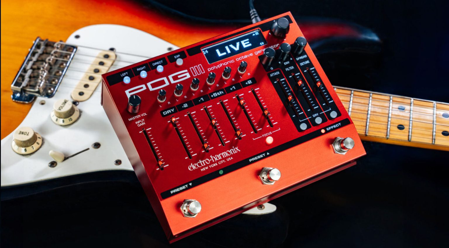 EHX POG 3: Possibly the best polyphonic octaver yet? - gearnews.com