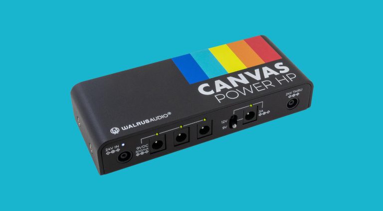 Canvas Power HP: Power for pedals with Walrus Audio - gearnews.com