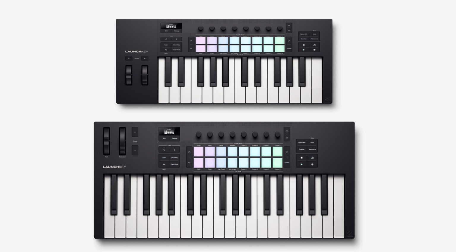 Novation Launchkey Mk4 White: Flashy New Colors for the Keyboard ...