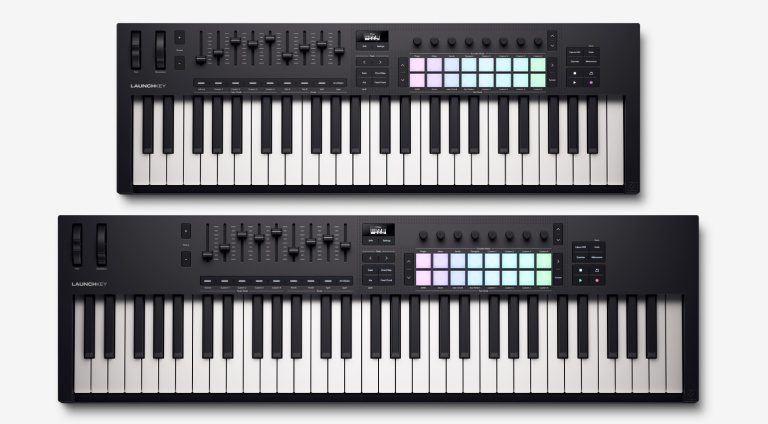 Novation Launchkey Mk4 White: Flashy New Colors for the Keyboard ...