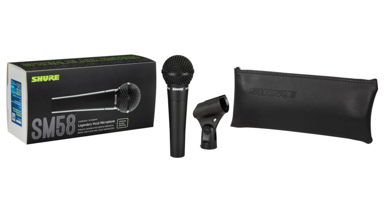 Shure SM58 SE: The Legend is Back in Black - gearnews.com