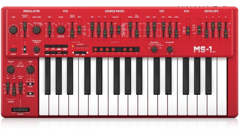 Behringer MS-1 MKII Gray: Gray Is the New Red - Now Available ...