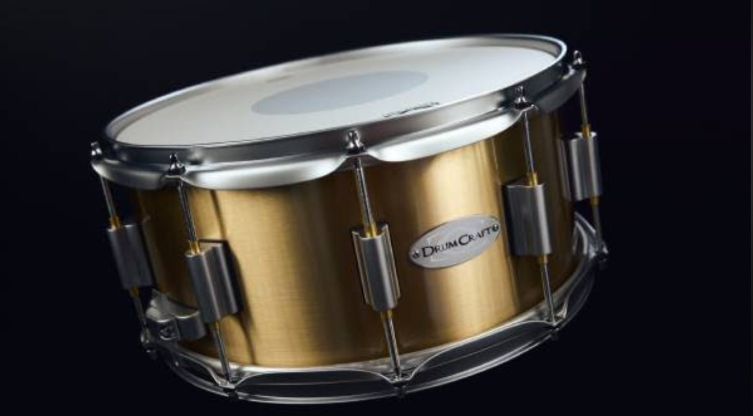DrumCraft Bell Brass Snare: Massive tone, satin chrome looks - gearnews.com