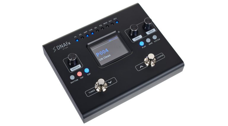 DNAfx GiT Core: Compact Multi-FX pedal from Harley Benton - gearnews.com