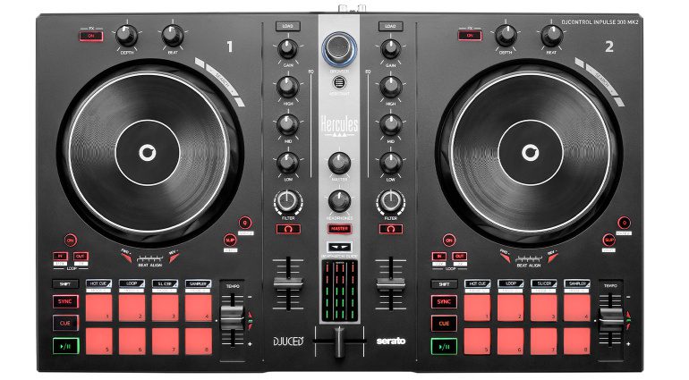 Hercules DJ Essentials Kit Includes DJ Controller, Speakers ...
