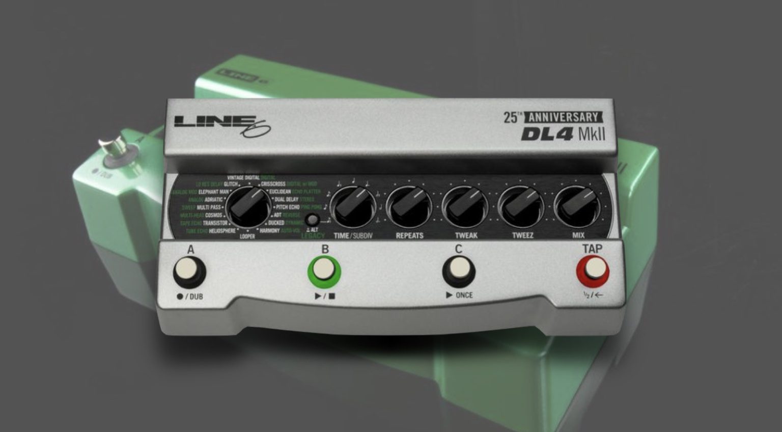 Line 6 DL4 MkII 25th Anniversary Silver Special - gearnews.com