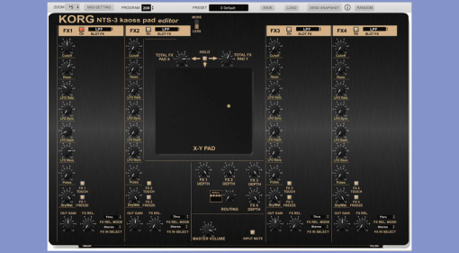 KORG NTS-3 Kaoss Pad Editor Puts Your Kaoss Kit in Your DAW - gearnews.com