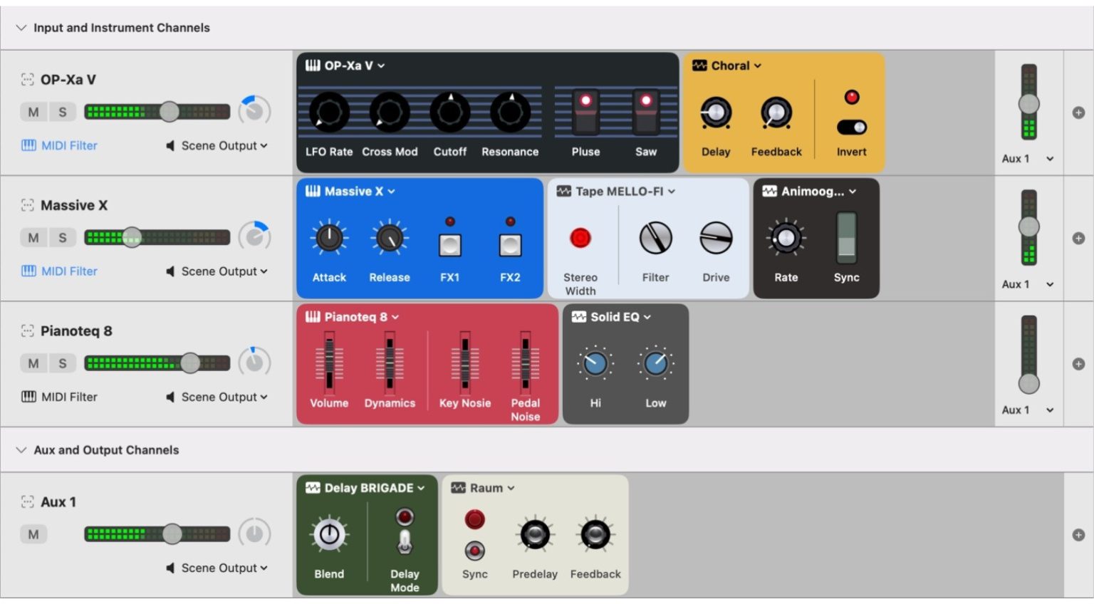 Sessions simplifies live performance with perfect plug-in control