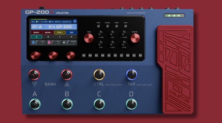 Valeton GP-200X Gets a New Colour Scheme for 10th Anniversary ...