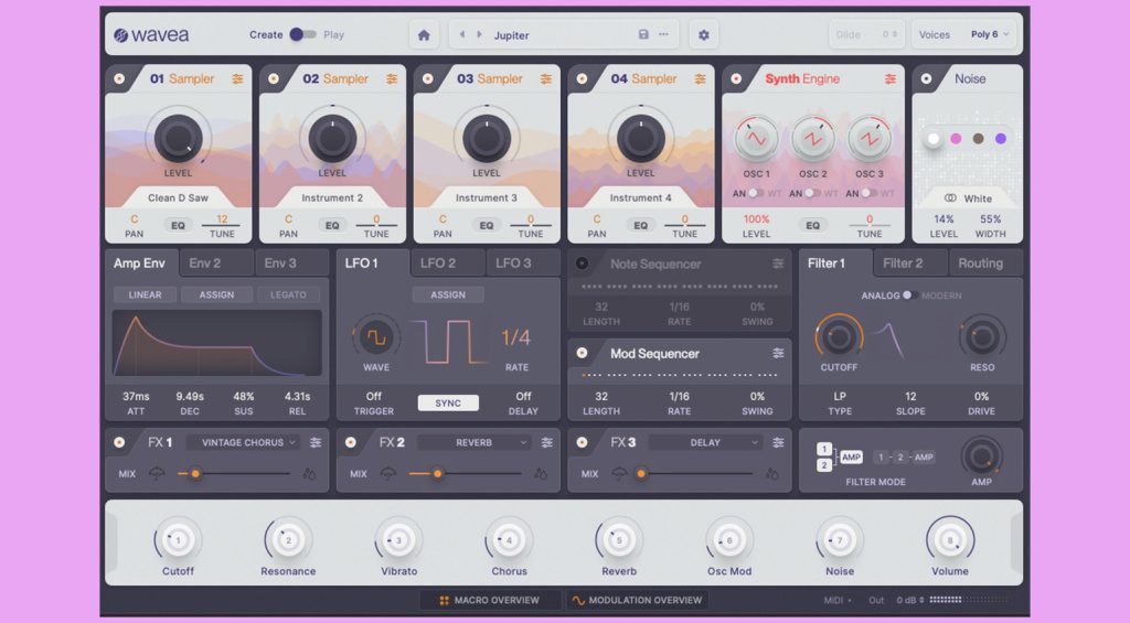 Wavea Flite Multi-Sampler/Synth Plugin Features 2.5GBs of Gorgeous Samples from the World’s ...
