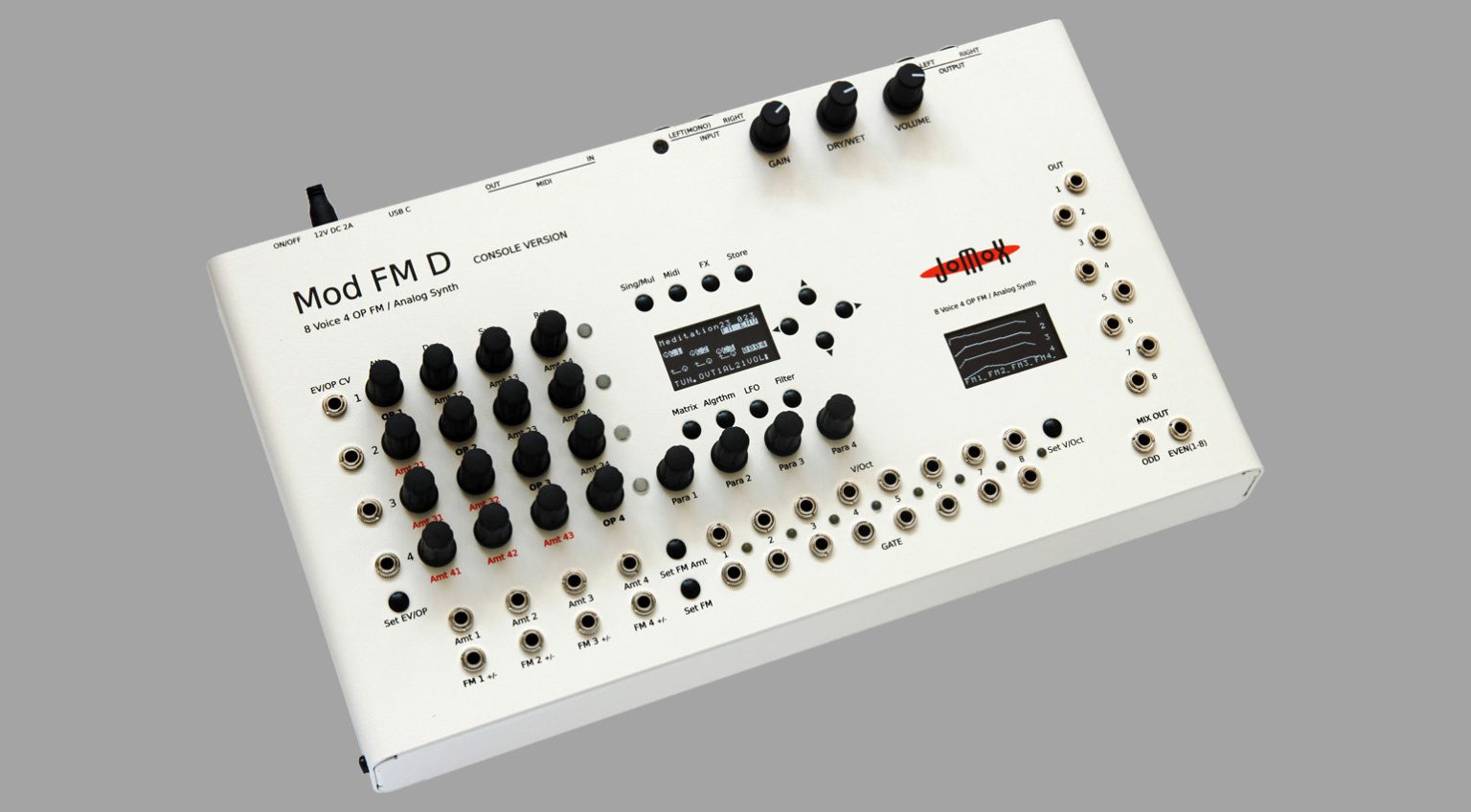 Jomox Mod FM D: 8-Voice FM Synth for your Desktop - gearnews.com