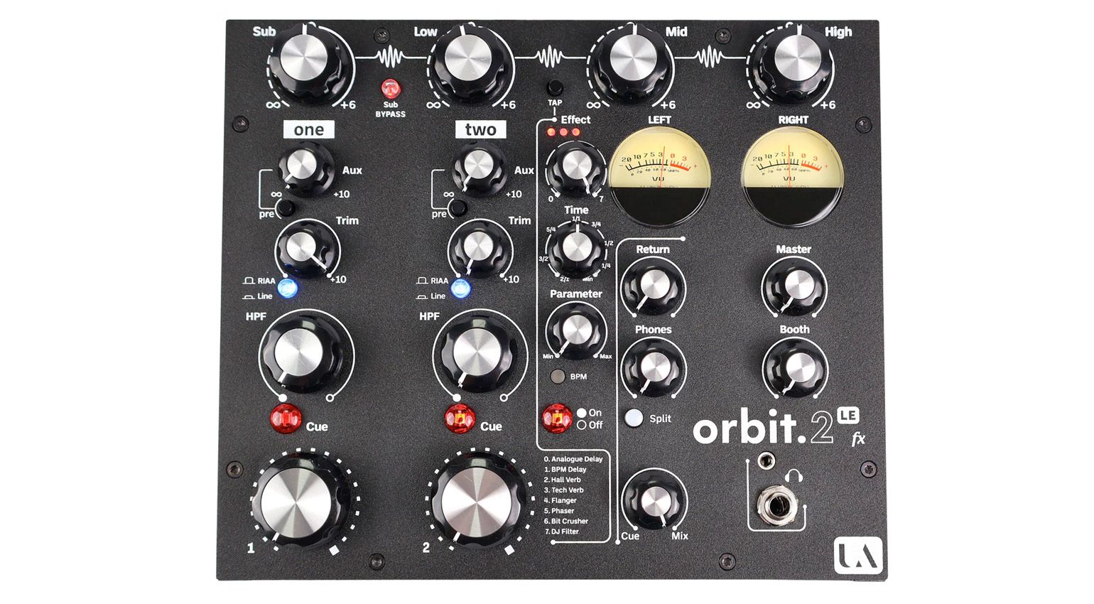 Union Audio Orbit LE Rotary DJ Mixers: 4 New Models, 2 with Effects ...