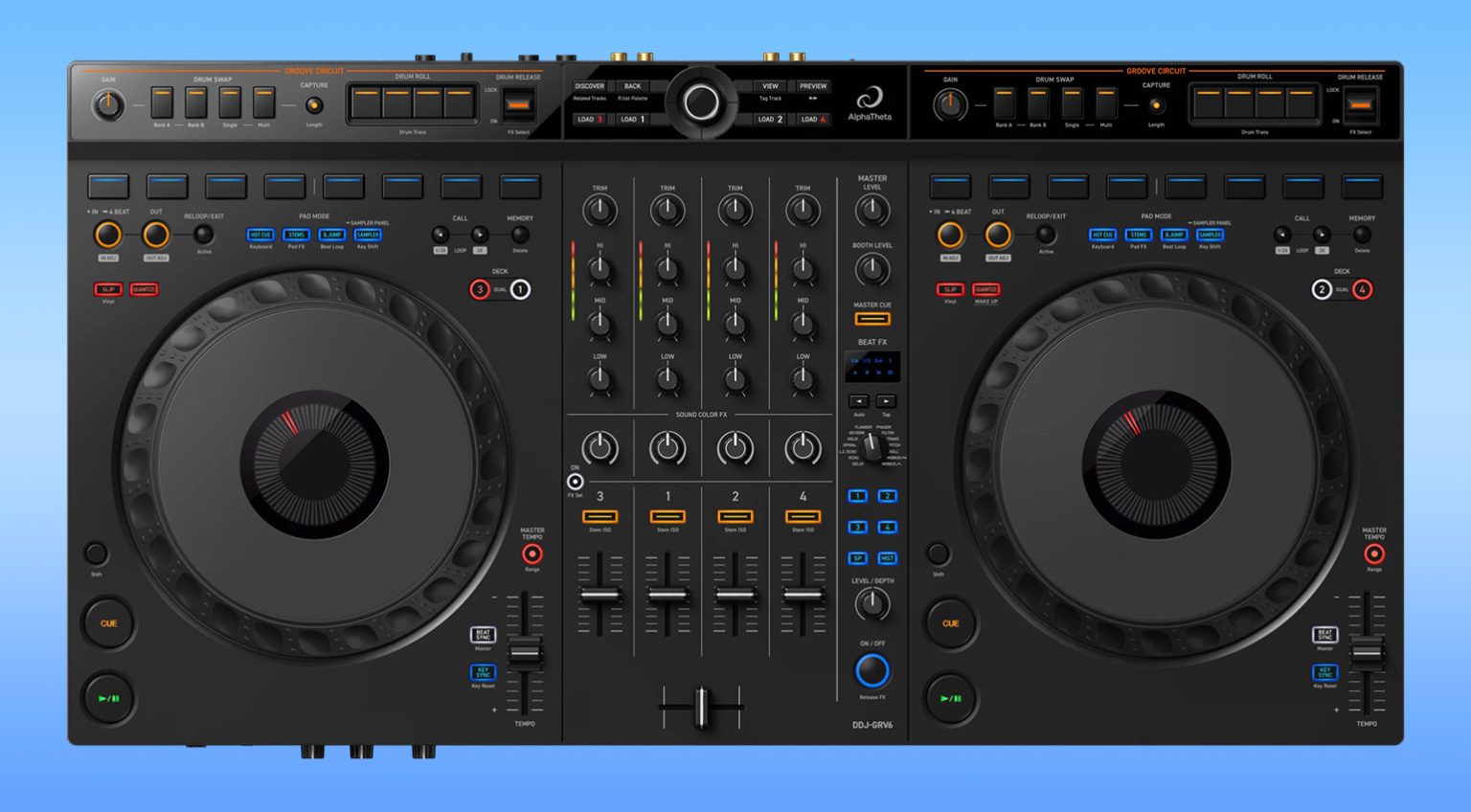 AlphaTheta XDJ-AZ: The New 4-Deck Standalone DJ Controller Is Finally Here - gearnews.com