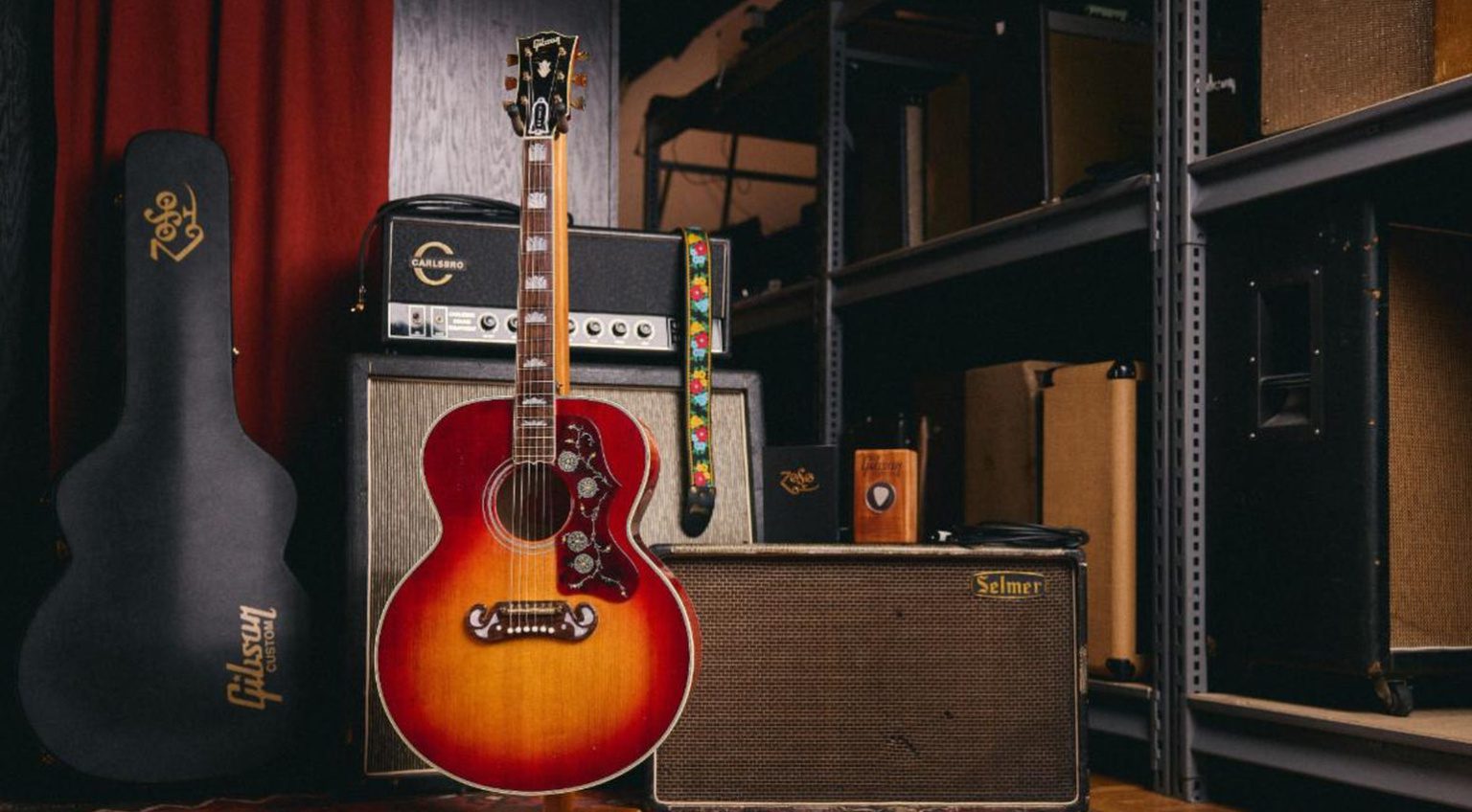 Gibson Jimmy Page SJ-200: The Led Zeppelin Acoustic Guitar - gearnews.com